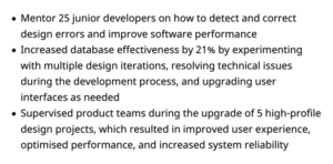Software Developer CV Example, Template, & Writing Guide