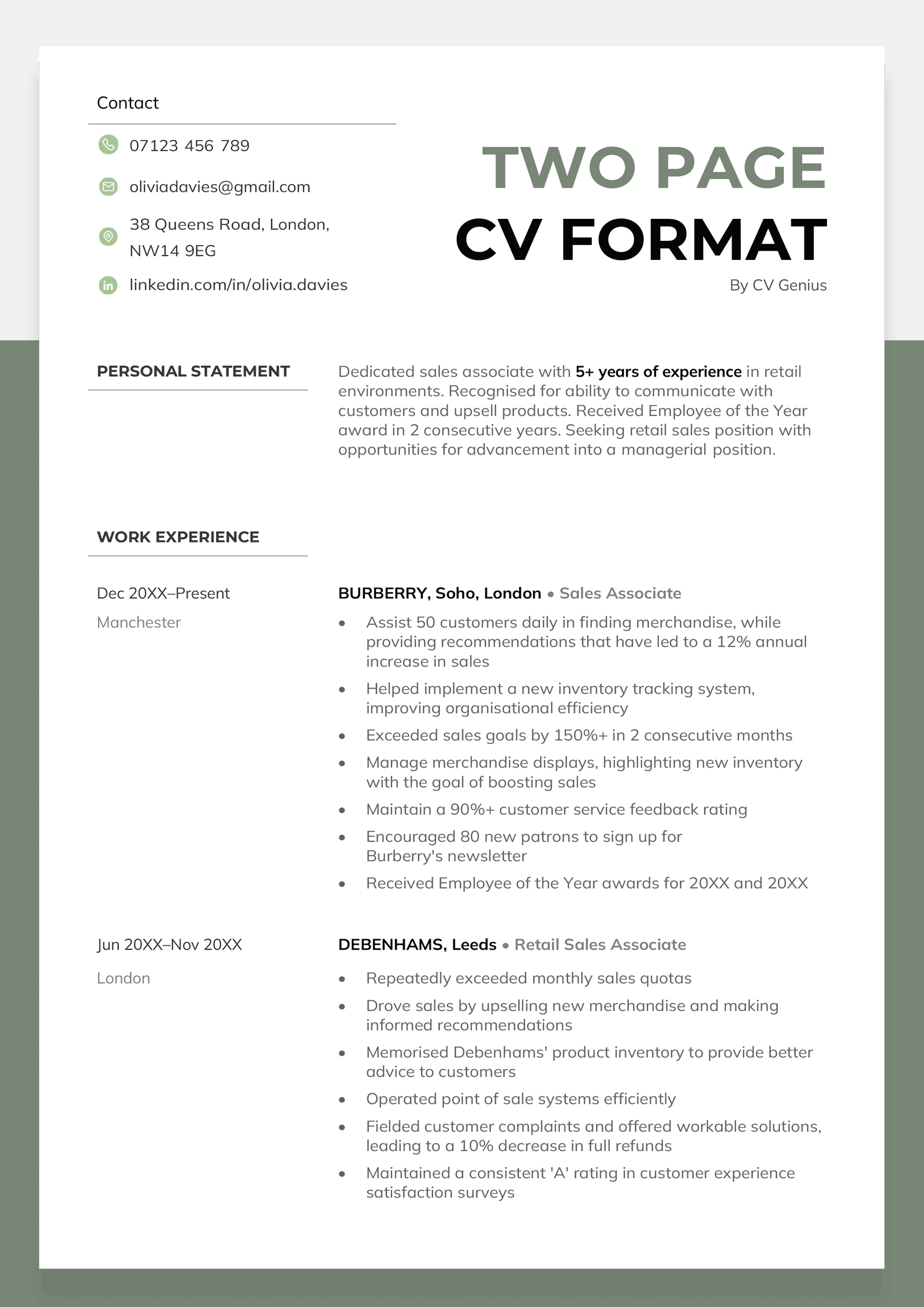 The Best CV Format in 2025 (+ Templates & Guide)