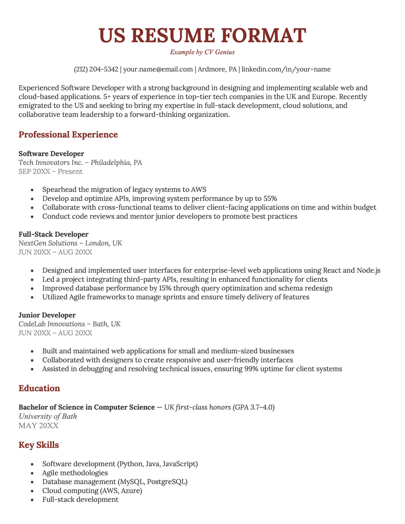 Best CV Format for 2025 (Examples and Templates for Any Job)