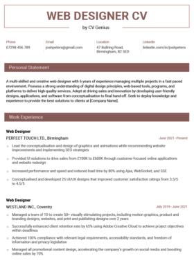 Ecommerce CV - Example & 26 Skills to List