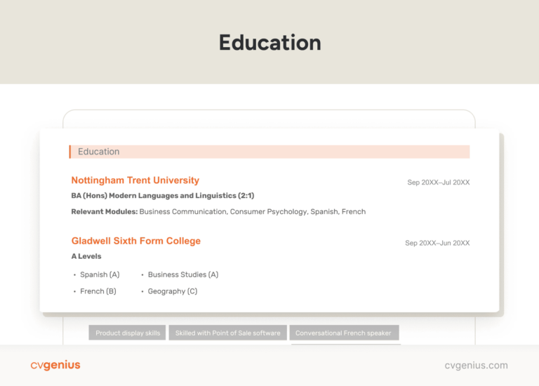 What to Include in a CV: 6 Most Important Sections